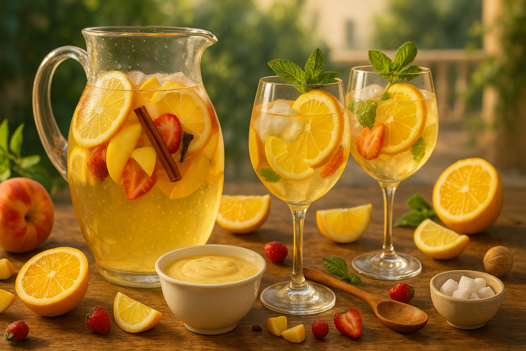 Sangria blanche recette facile : guide complet 2025