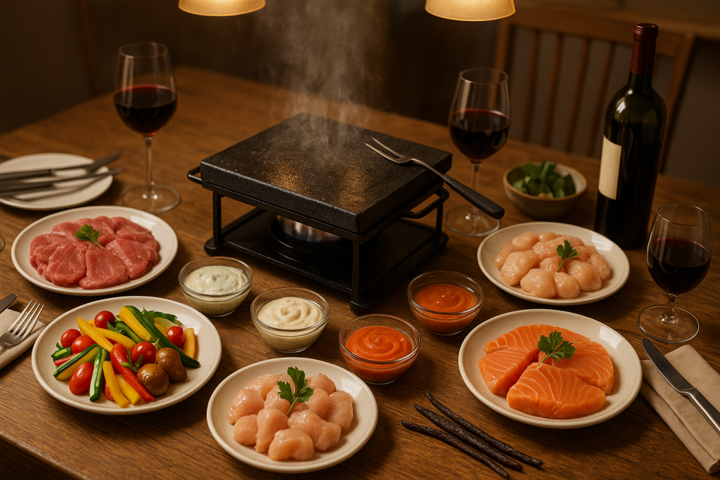 Pierrade recette : guide complet pour repas convivial
